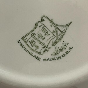 Vintage "the Old Curiosity Shop" Dinner Plates - U.S.A. - Etsy