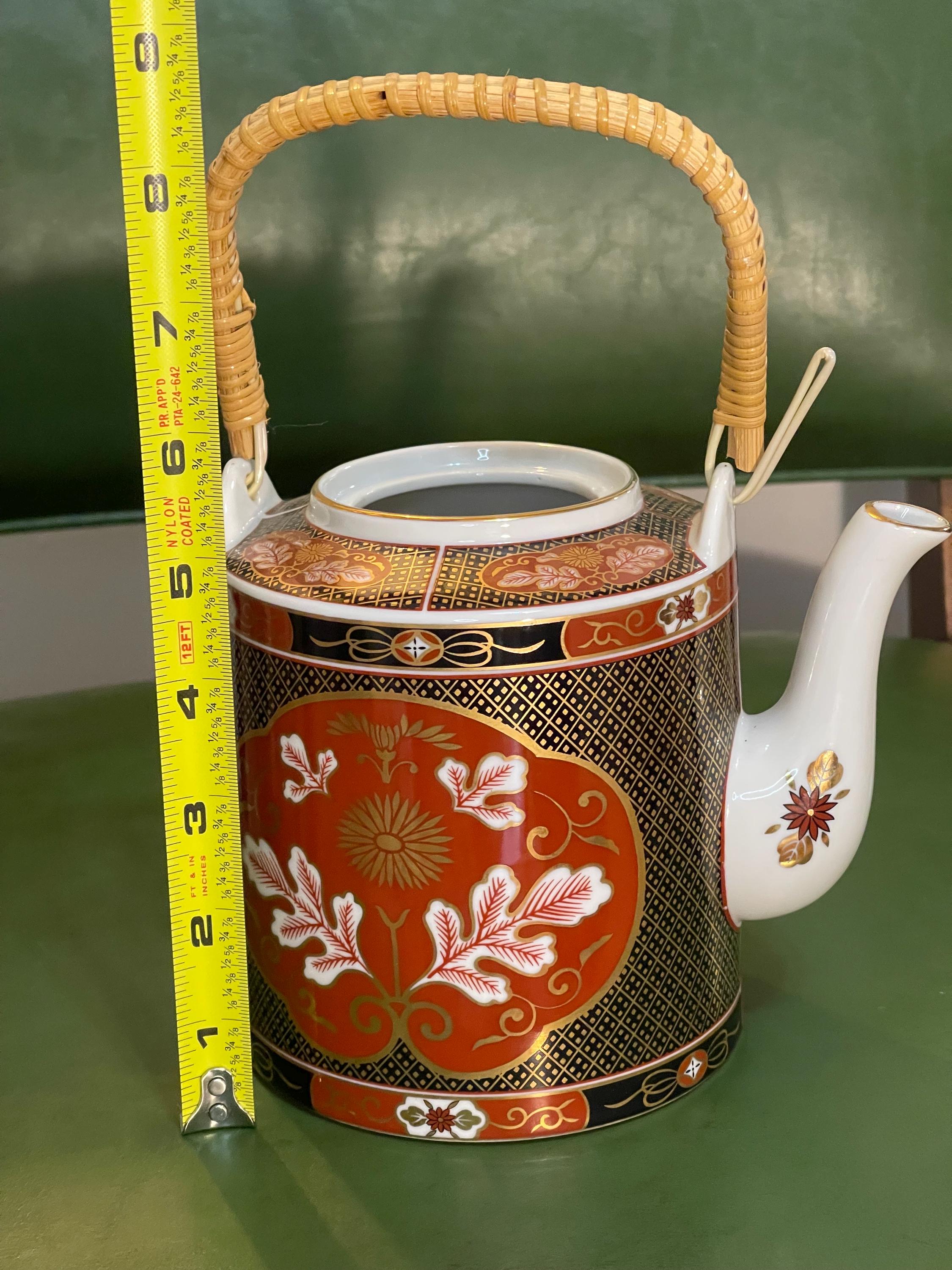 Tea Pot and Two Tumblers- Made in Japan - Teapot Lid Missing - Etsy