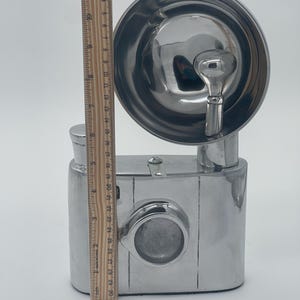 Cast Aluminum Vintage Camera Sculpture: Metal Camera Statue - Etsy