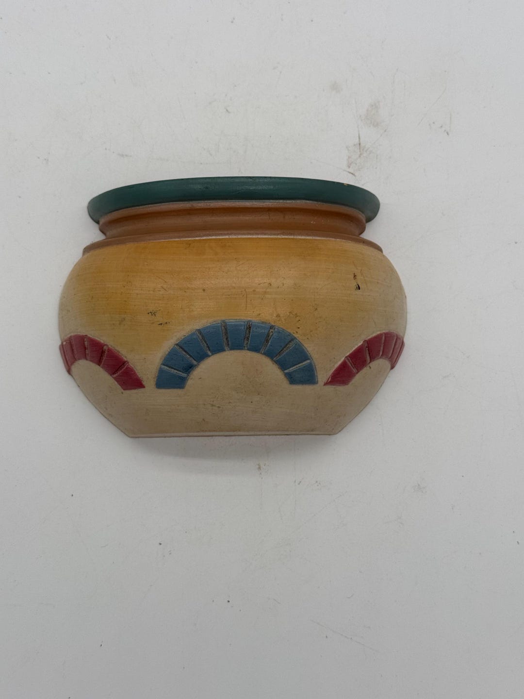 Southwestern Vintage Homco Wall Vase - Etsy