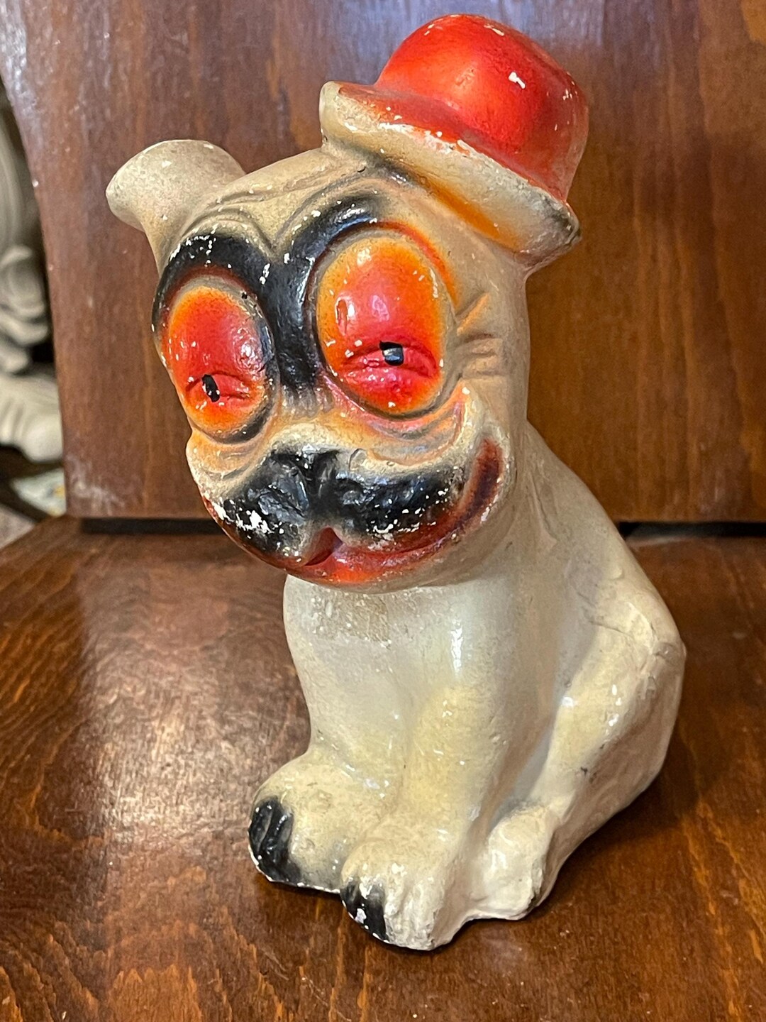 Vintage BONZO Carnival Chalkware - Bonzo Dog - Carnival Gifts ...