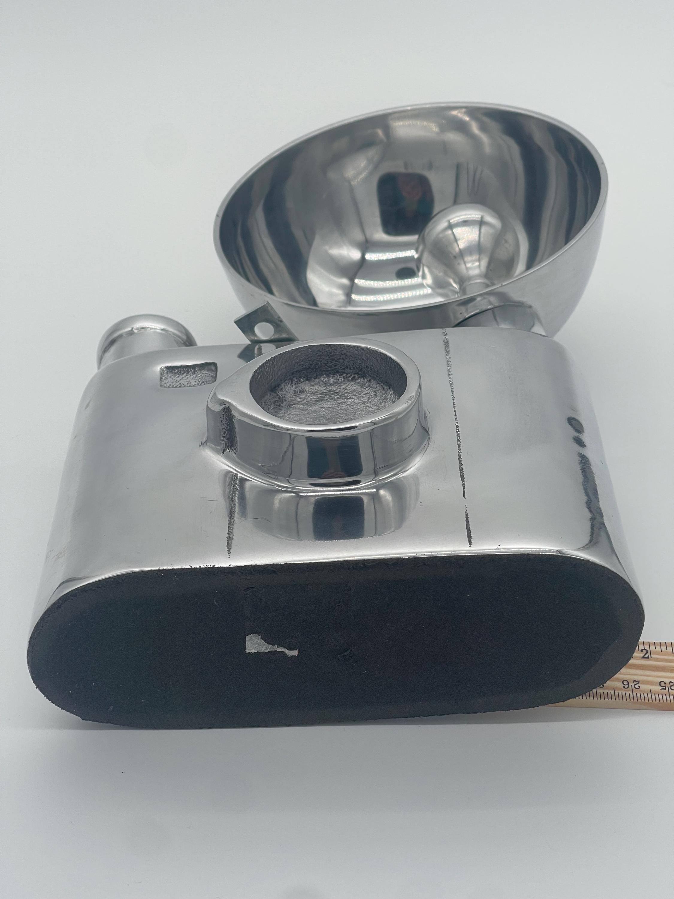 Cast Aluminum Vintage Camera Sculpture: Metal Camera Statue - Etsy