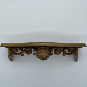 Vintage PLASTIC Homco Ornate Hollywood Regency Wall Shelf - Etsy