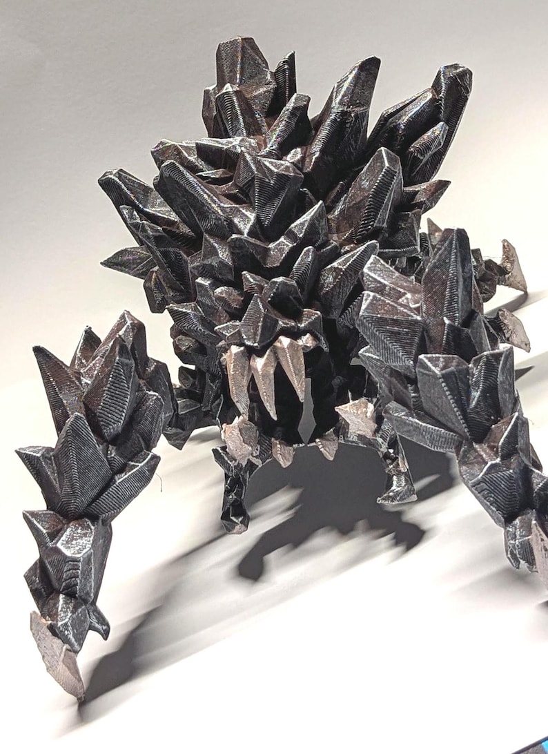 Ebonite Glyphid Praetorian | Deep Rock Galactic - Etsy