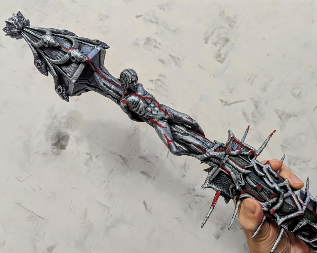 Mea Culpa Sword Replica, Life Size | Blasphemous - Etsy