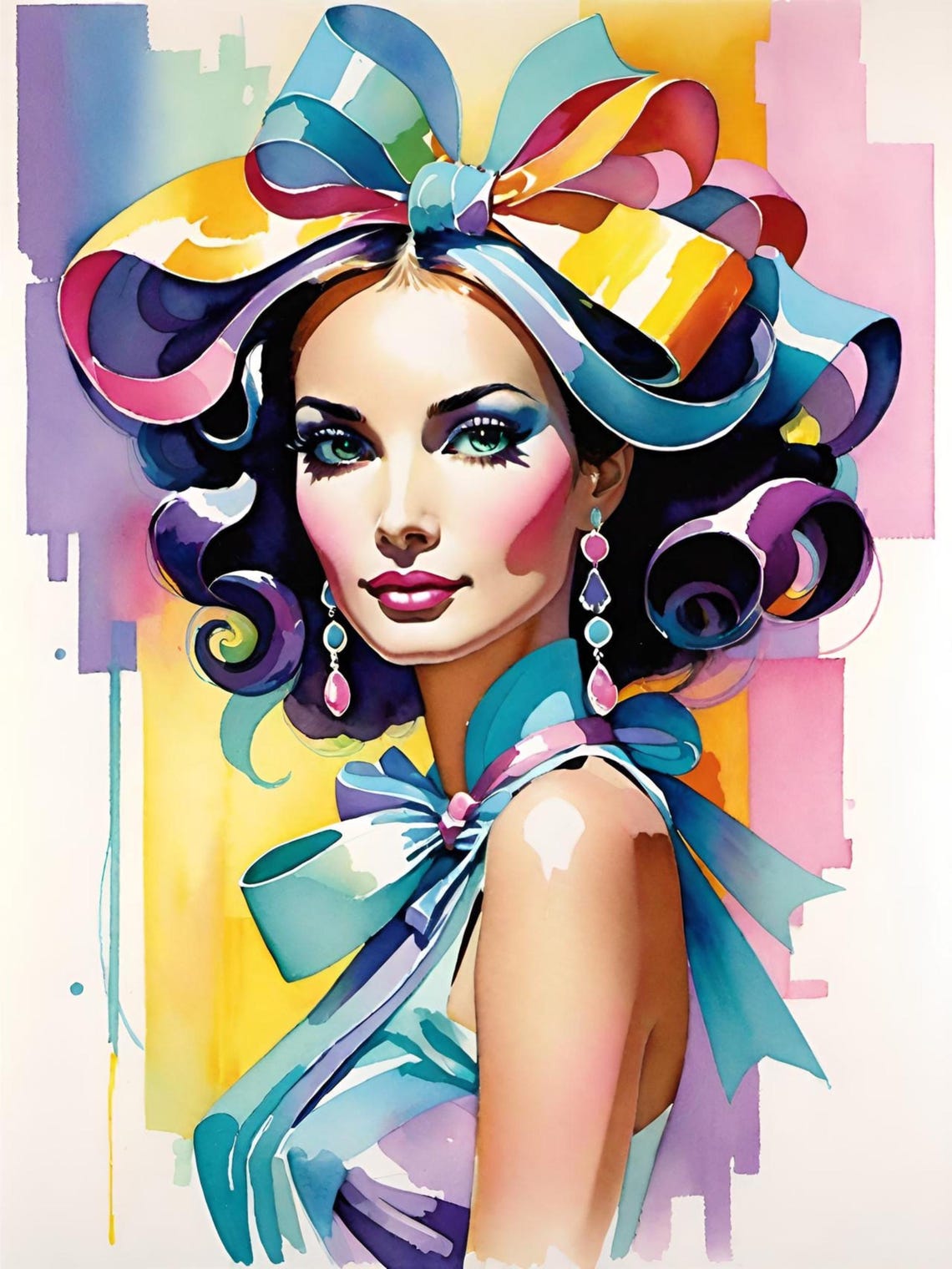 10 Vintage Glam Digital Art Prints 18x24 PNG, Home Office, Salon, Gift ...