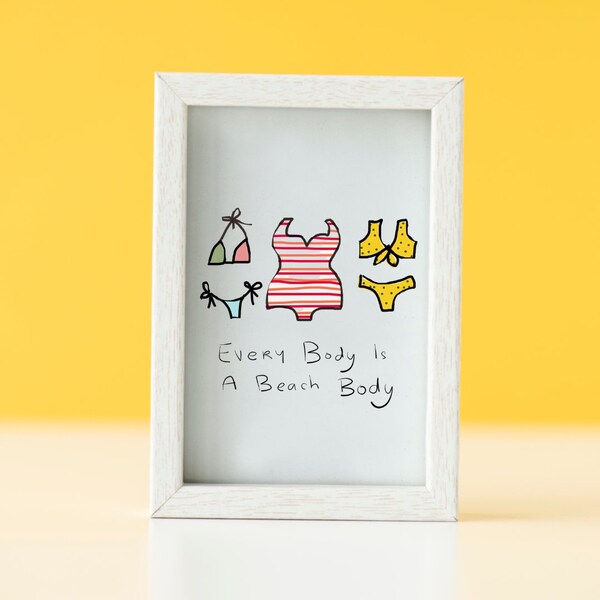 Body Positive Art - Etsy Canada