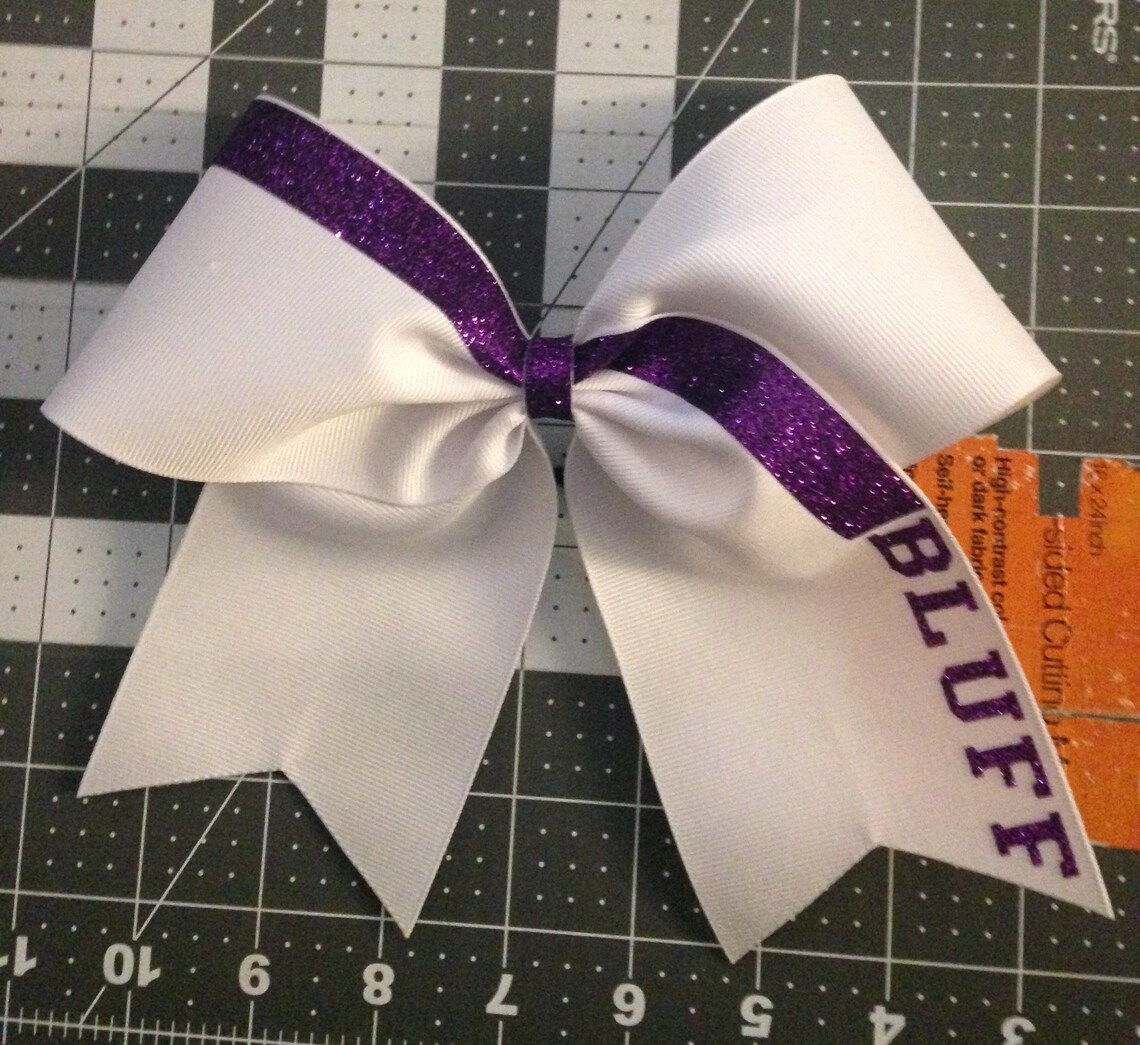 Custom Personalized Cheer Bow - Etsy
