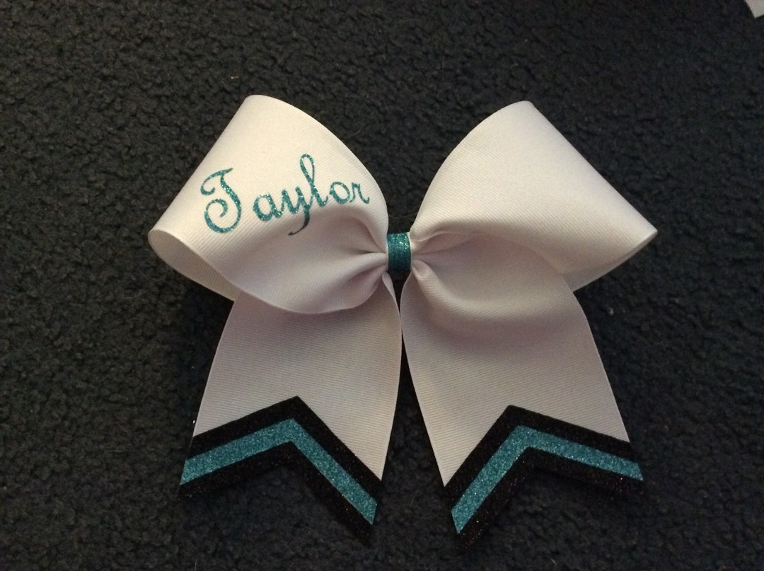 Personalized Cheer Bows - Etsy