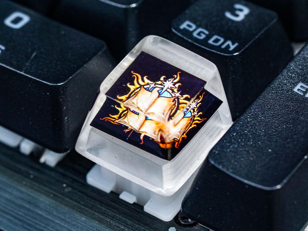 BG3 Wizard Class Keycap Combo, Baldur's Gate 3 Custom Gaming Keycap for ...