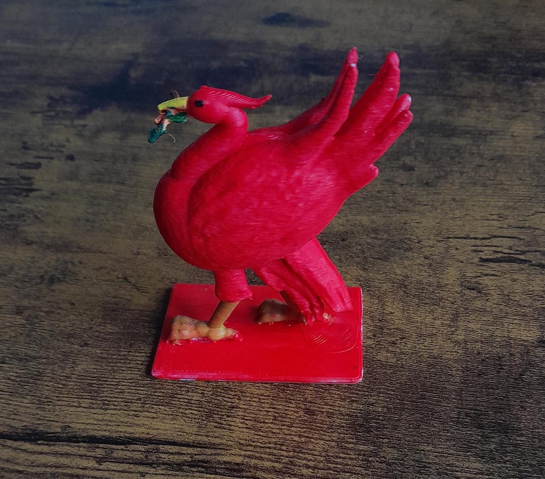 Liver Bird 3d Model (hand Painted) 60mm Smaller Model - Etsy