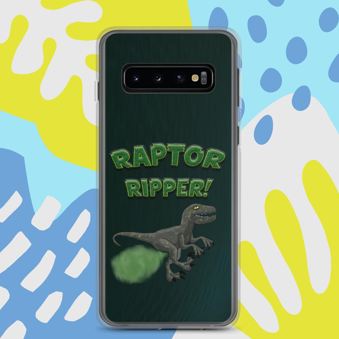 Raptor Ripper by Cliffcographics - Clear Case for Samsung® - Etsy