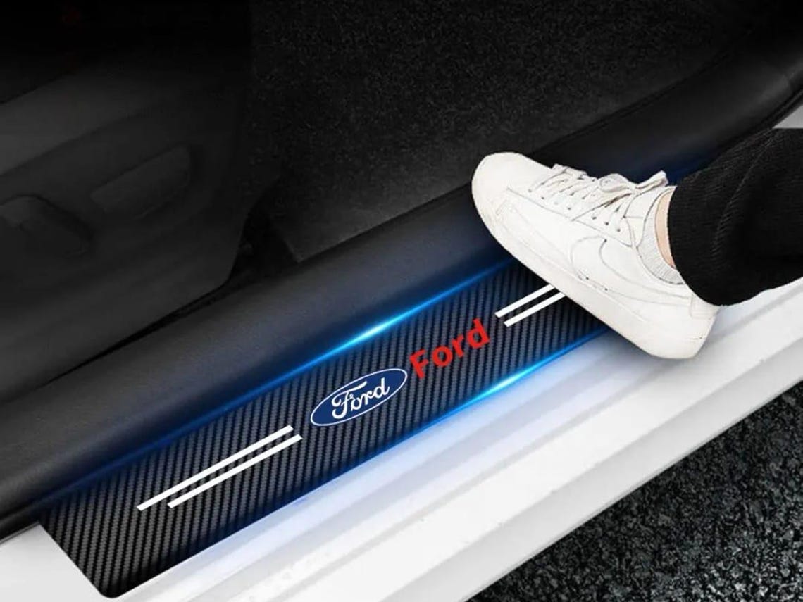 Brand New Ford 4 Door Sill Protector Scuff Guard Step Cover Set - Etsy