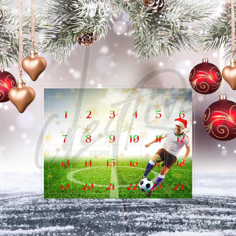 Football Advent Calendar - Etsy UK