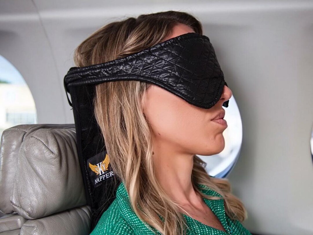Sky Napper Travel Pillow Upright Sleeping Aid for Planes, Cars, Trains ...