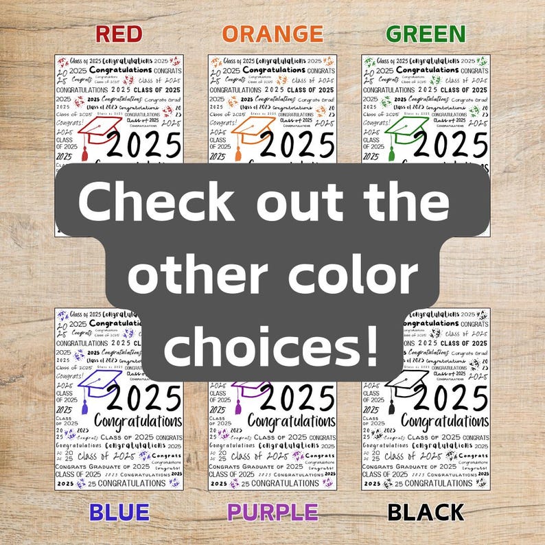 Printable Graduation Card Class of 2025 Graduation Card Print at Home ...