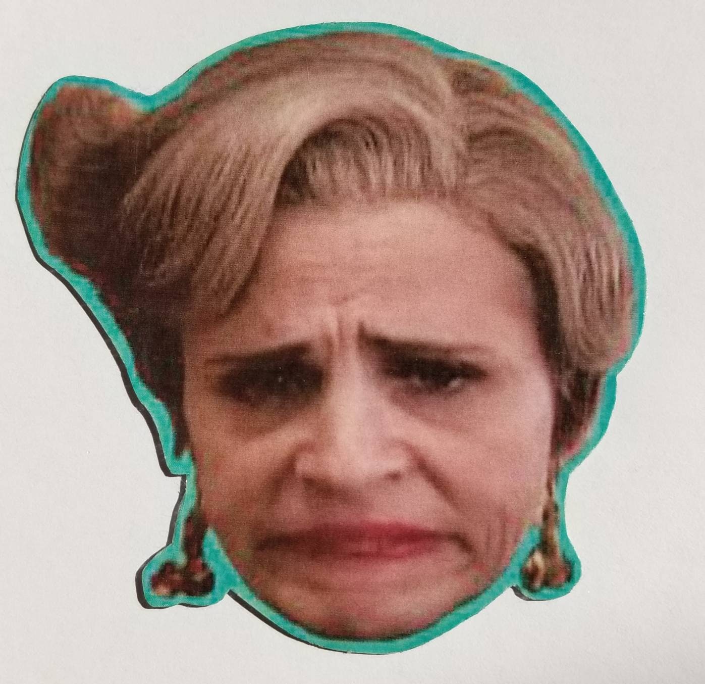 Jerri Blank Head Magnet / Strangers With Candy / Amy Sedaris/ Handmade ...
