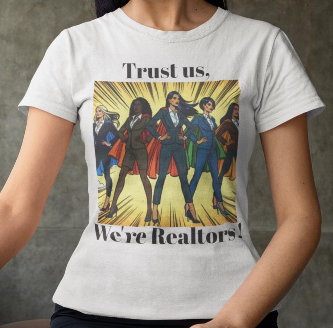 Realtor Superhero Team of Female, Multi-racial, Real Estate Agents ...