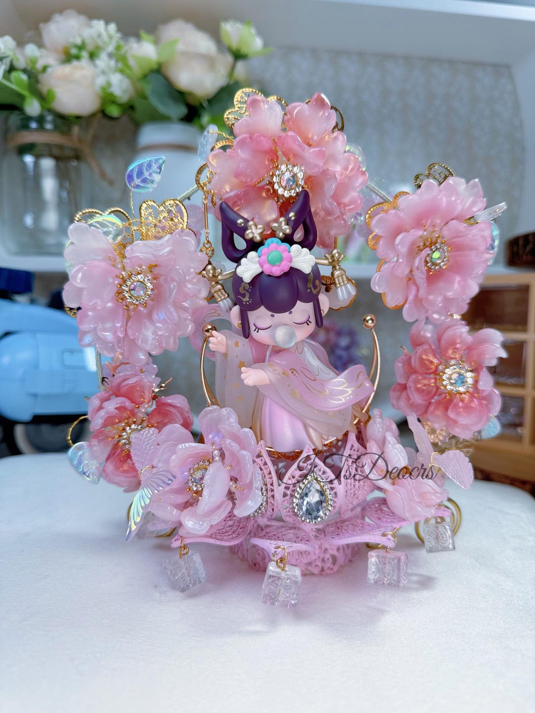 Home Decor With Rolife Nanci "dancing" Figure, Car Dashboard Decor ...