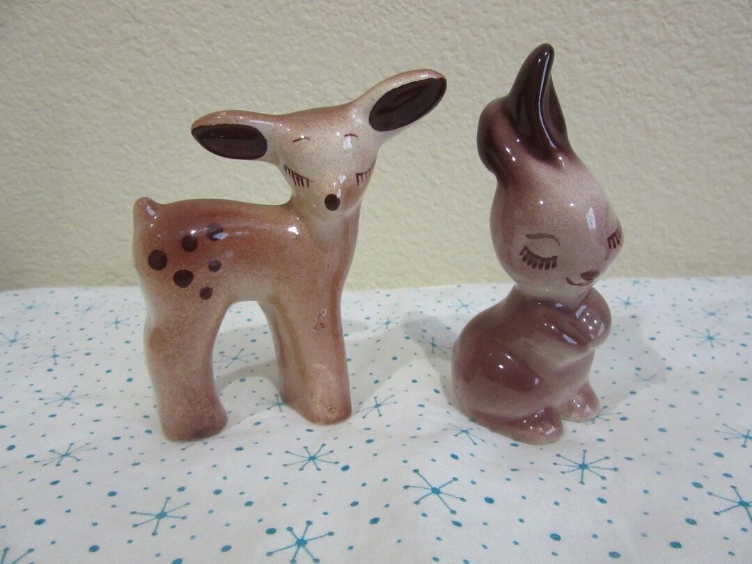 Vintage 1940's California Pottery Rio Hondo Robert Simmons Rabbit and ...