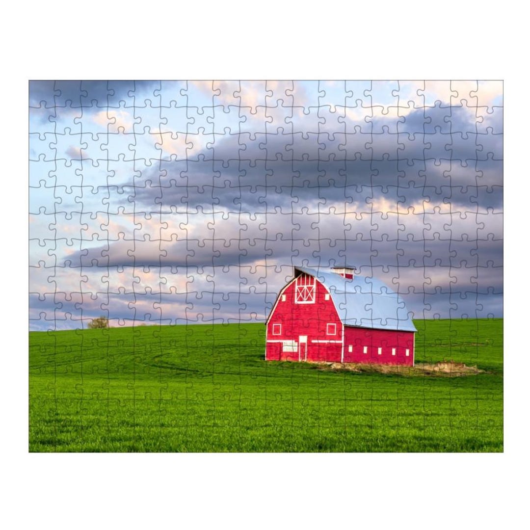 Red Barn Jigsaw Puzzle Bring Beautiful Wall Art to Your Home While ...