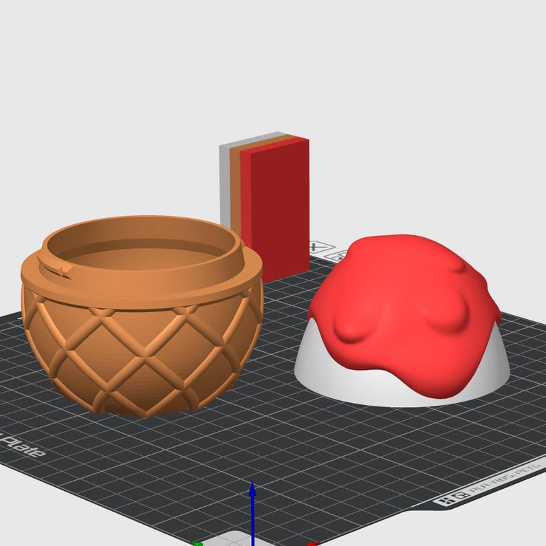 Sugar Rush Dragon & Egg STL 3D Print File: Articulated Flexi Toy ...