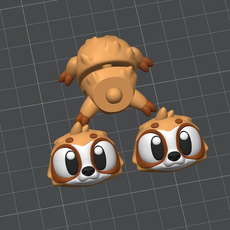 Cute Sloth STL & 3MF File for 3D Printing. Articulated, Print in Place ...