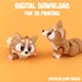 Corgi 3D Print STL File, Articulated Fidget Toy (digital Download) - Etsy