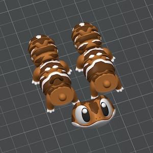 Articulated Gecko STL File, Flexi Fidget Toy (digital Download) - Etsy