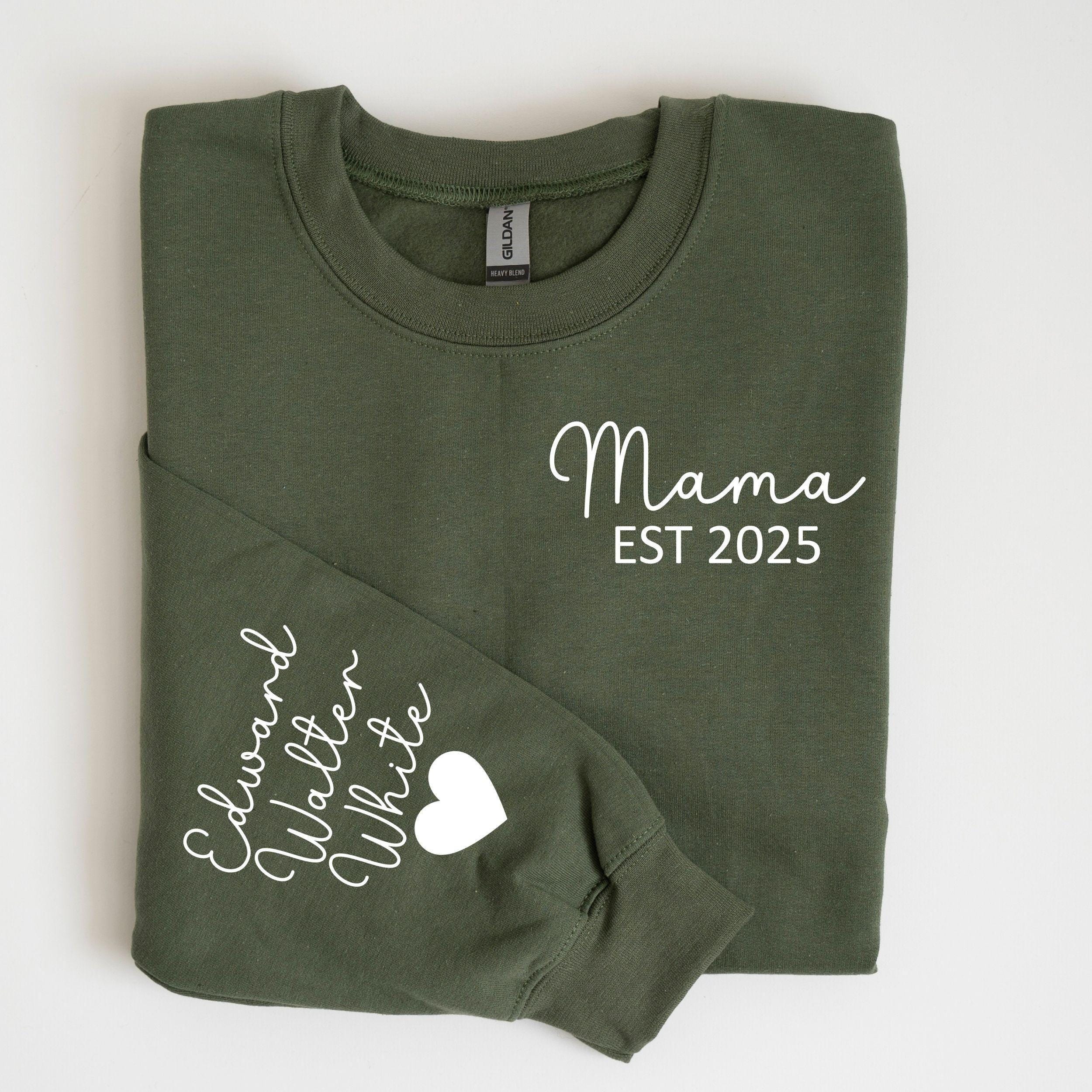 Custom Mama Est. Sweatshirt: Personalized Mom Gift - Etsy