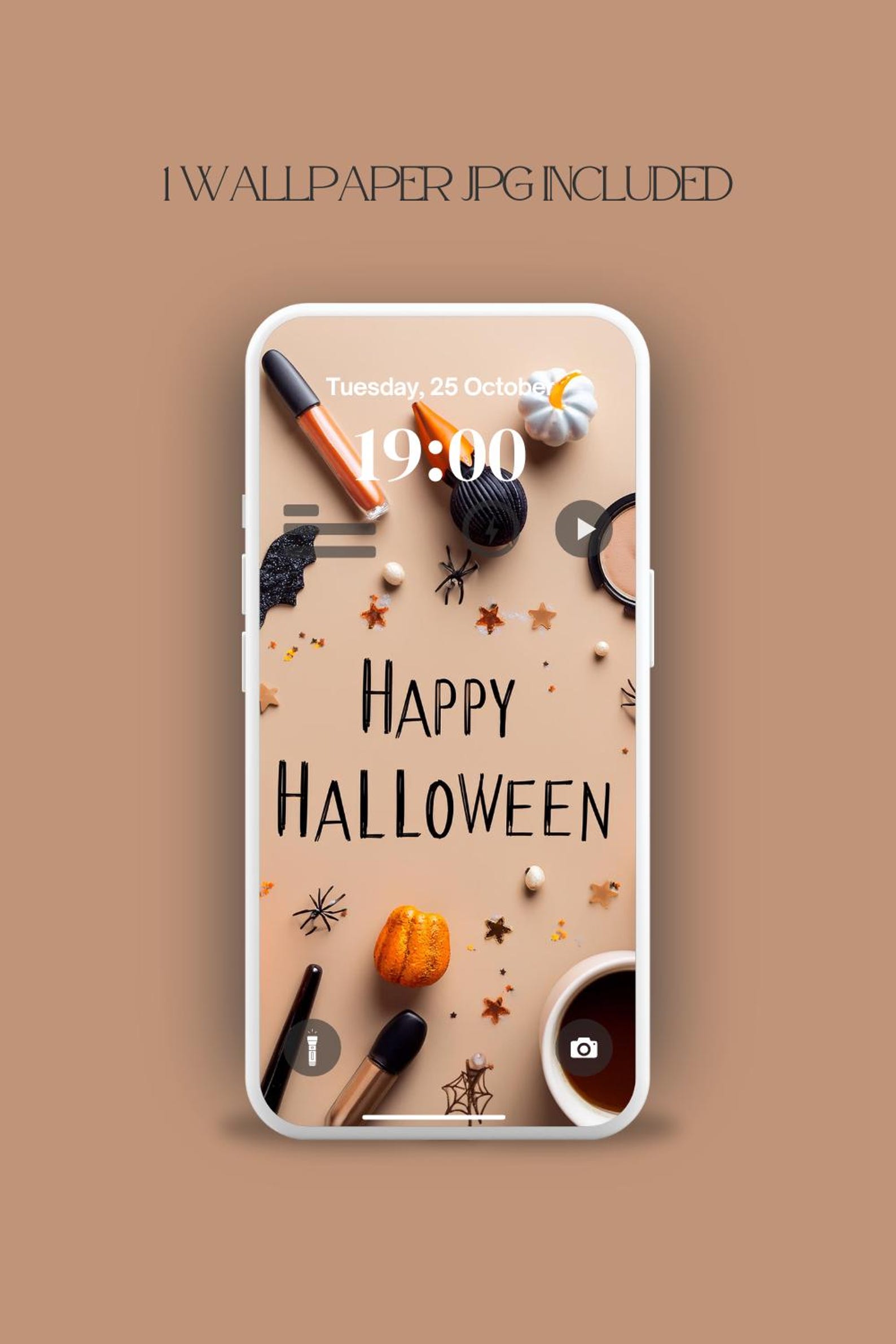 Happy HALLOWEEN WALLPAPER | Spooky iPhone Lock Home Screen Wallpaper ...