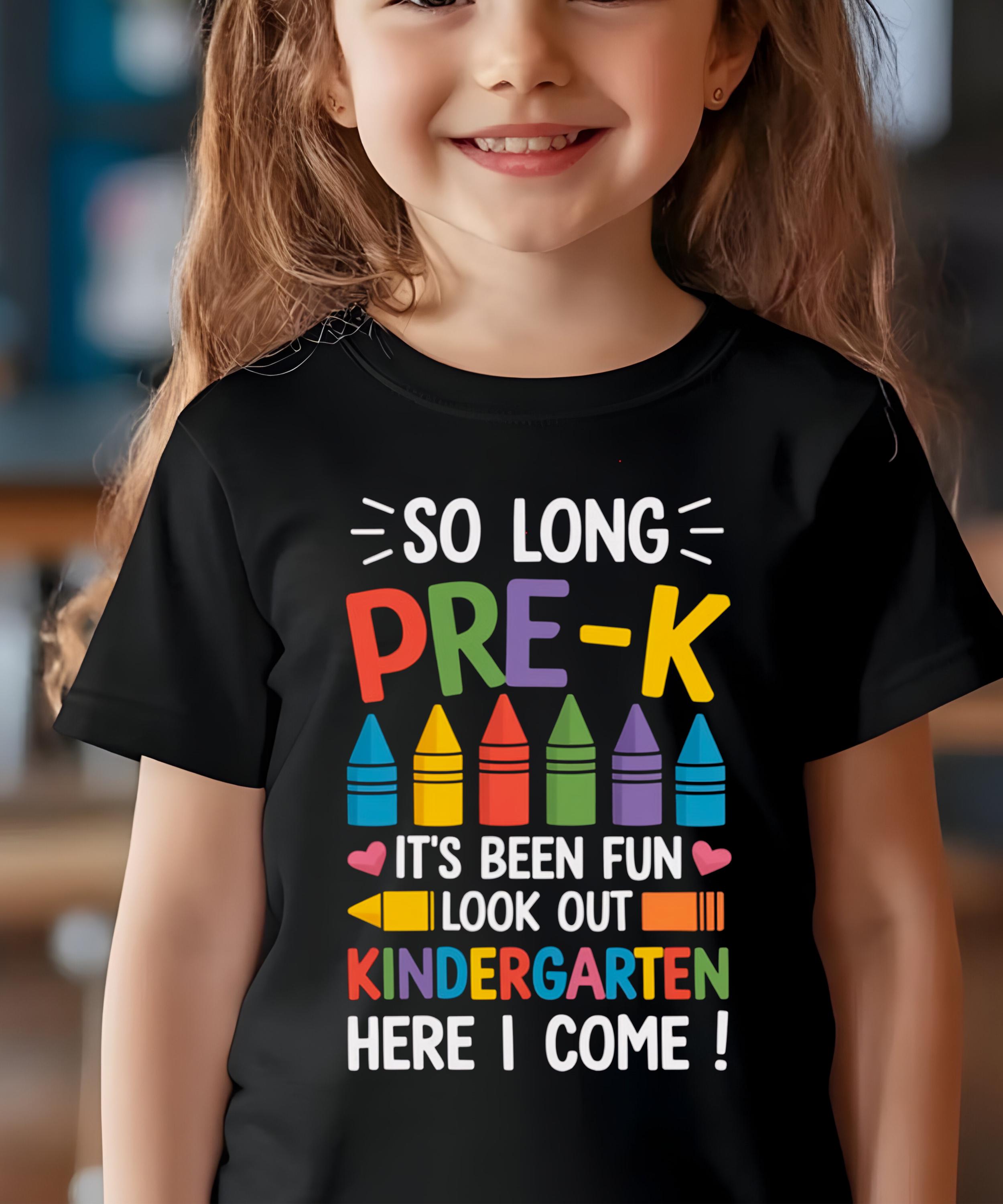 Pre-k to Kindergarten PNG - Back to School Shirt Design (digital ...