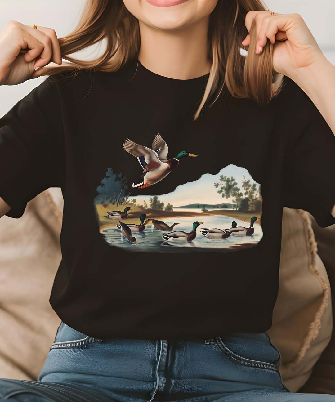 Vintage Duck Png, Duck Png, Mallard Png, Duck Hunting Png, Retro Duck ...