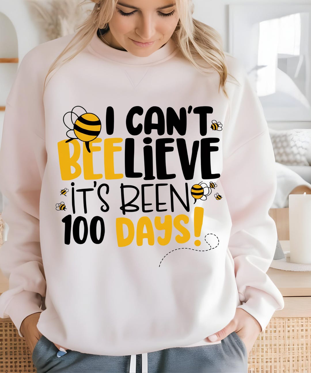 100 Days of School SVG PNG: Bee Theme (digital Download) - Etsy