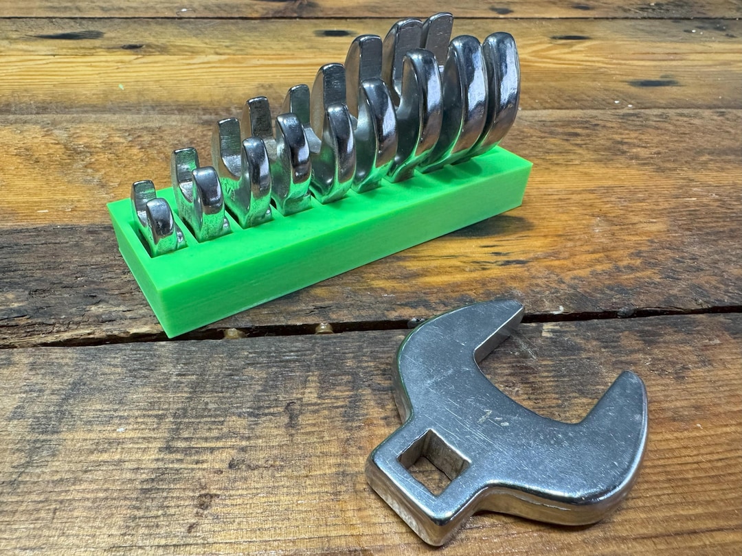 Crowfoot Wrench Organizer - Square Tab - Etsy