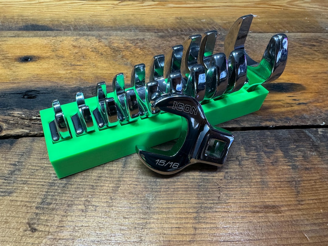 Crowfoot Organizer Fits ICON WSCS-11 Standard Wrench Set - Etsy