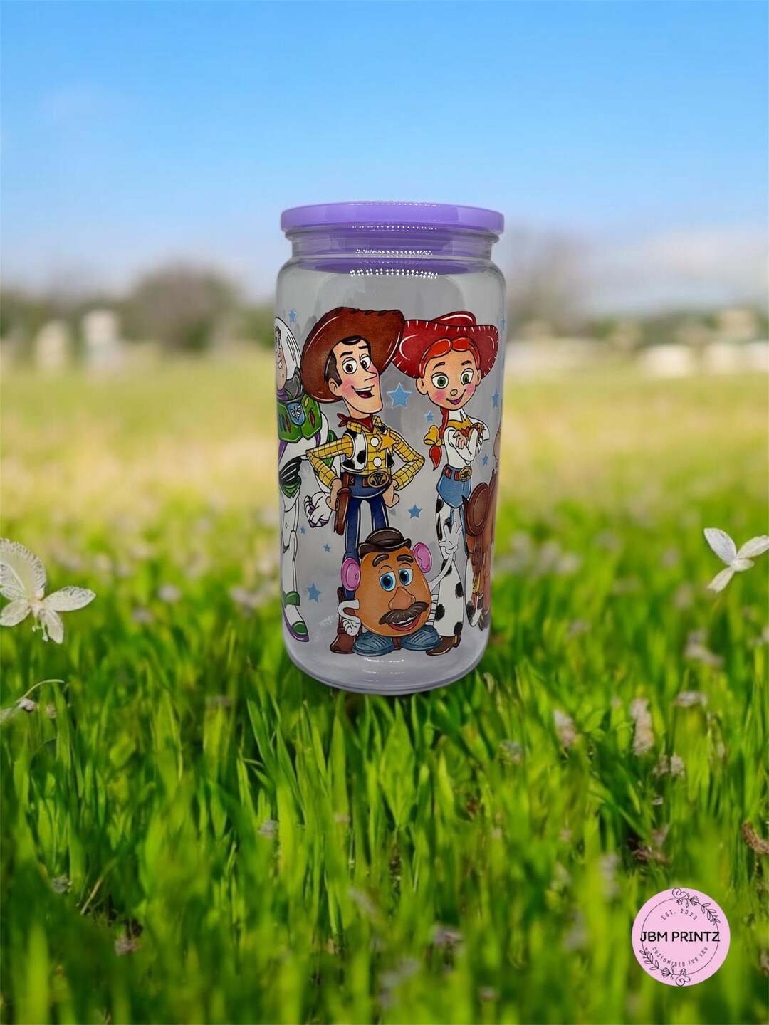 16oz Libbey Plastic Glass Toy Story - Etsy