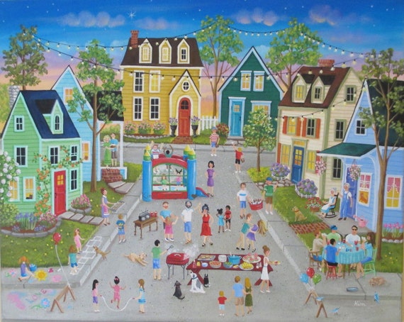 Block Party Art On Waverly | Waverly Block Party: A Monthly