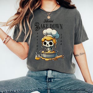 Kawaii Skeleton Baking PNG: Witchy Chef Sublimation Design (digital ...