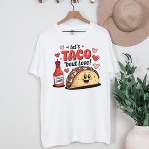 Taco Lover Png Valentine's Day PNG Sublimation Design, Let's Taco Love ...