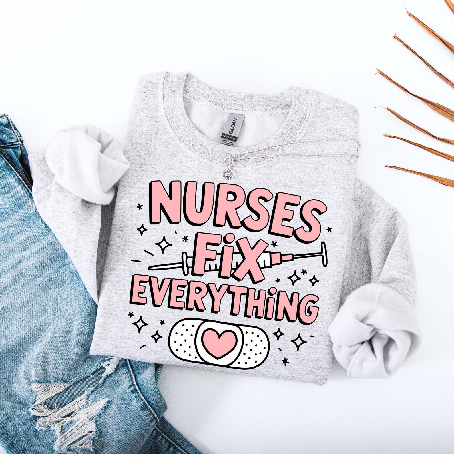 Cute Nurses Fix Everything PNG, Pink Nurse Sublimation File, Funny RN ...