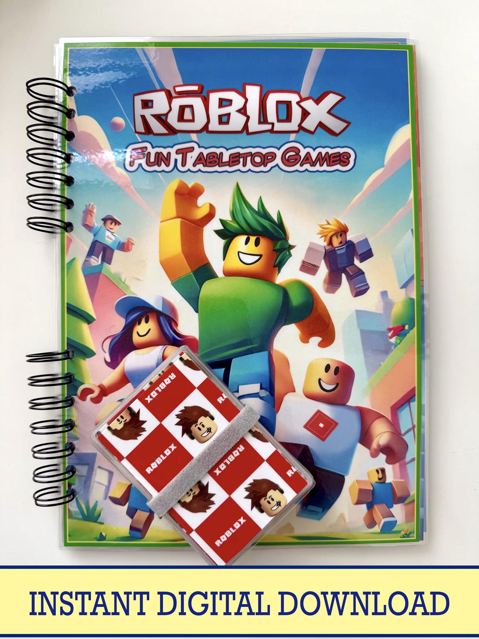 Roblox Activity Book – DIGITAL DOWNLOAD – Printable Roblox Games for ...