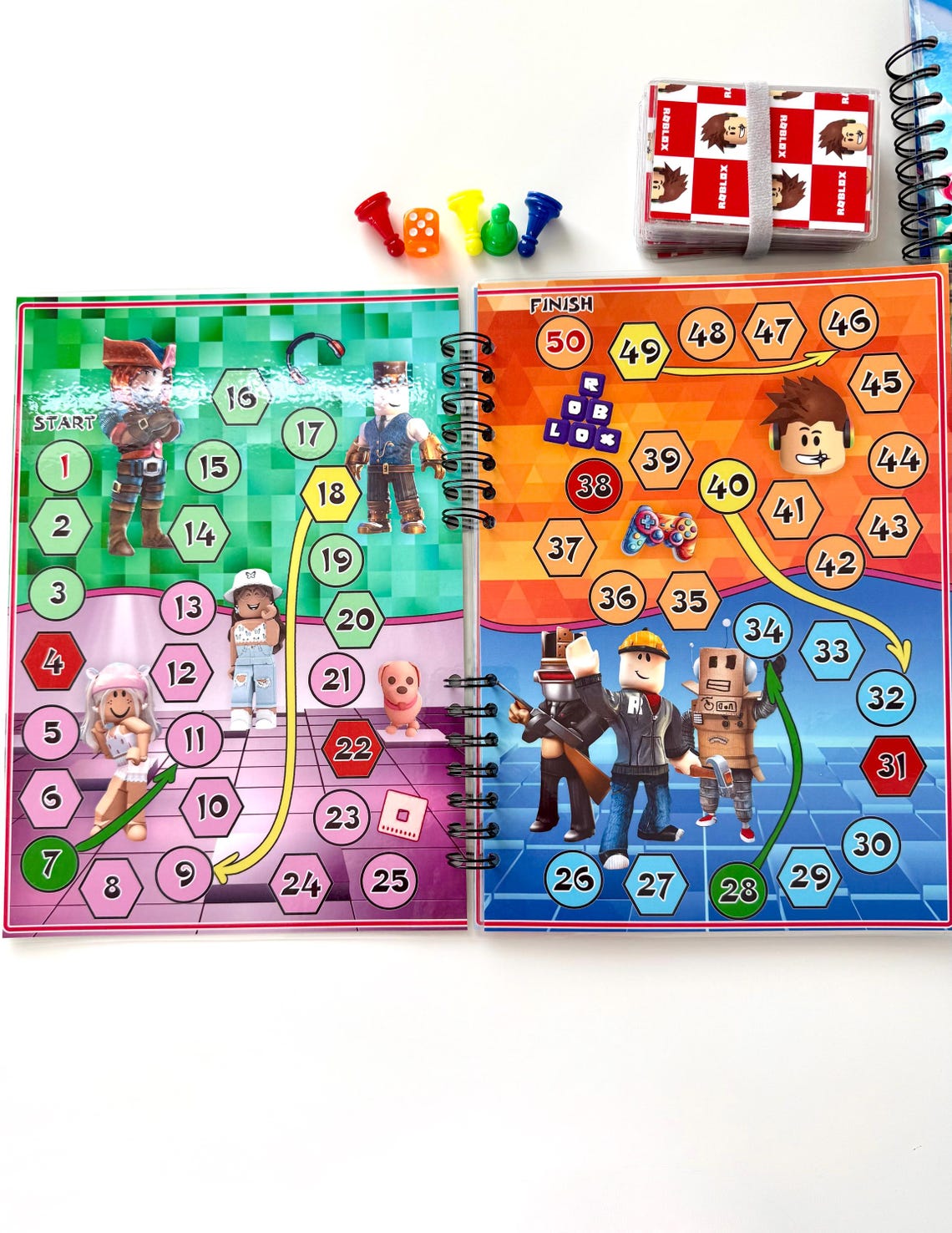 Roblox Activity Book – DIGITAL DOWNLOAD – Printable Roblox Games for ...