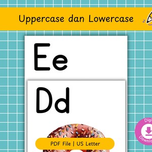 Alphabet Poster for Kids Educational ABC Chart for Preschool ...
