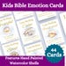 Bible Emotion Cards, Kids Religious Learning Cards, Kids Emotion Cards ...