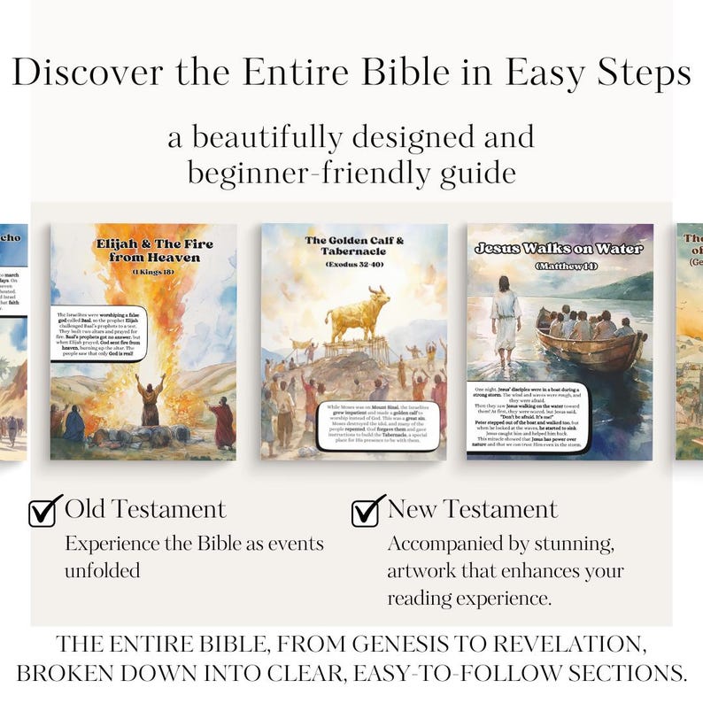 Bible Study Guide | Bible Made Simple Digital Download | Bible Study ...