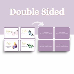 Bible Affirmation Cards, Kids Religious Affirmation Cards, Christian ...