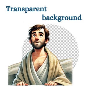 Biblical Characters, Clipart, Watercolor, Biblical People, Religious ...