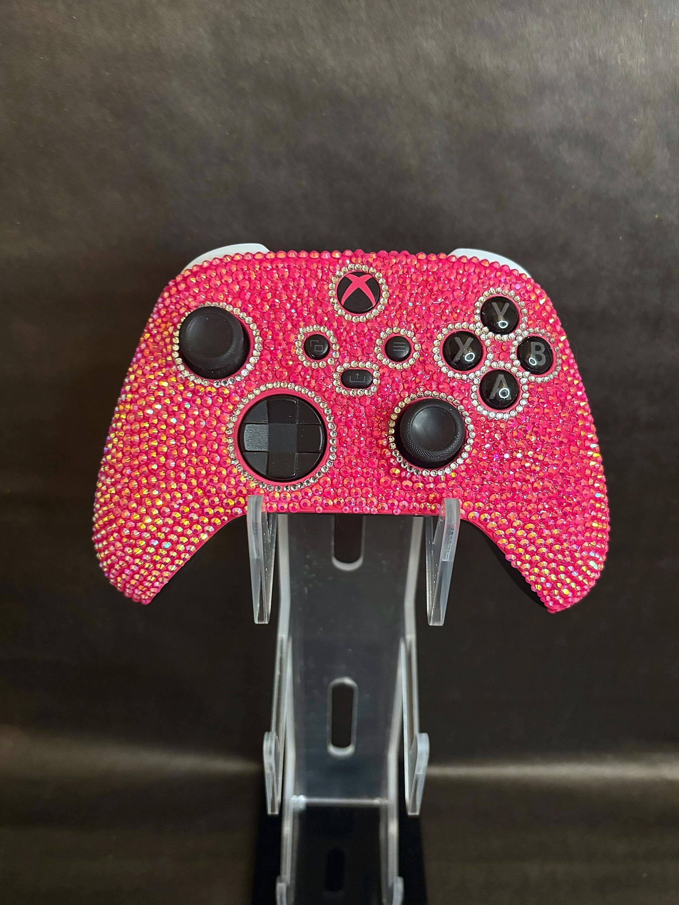 Custom Bedazzled Gaming Controllers | Rhinestone Decor | Personalized ...