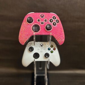 Custom Bedazzled Gaming Controllers Rhinestone Decor Personalized ...